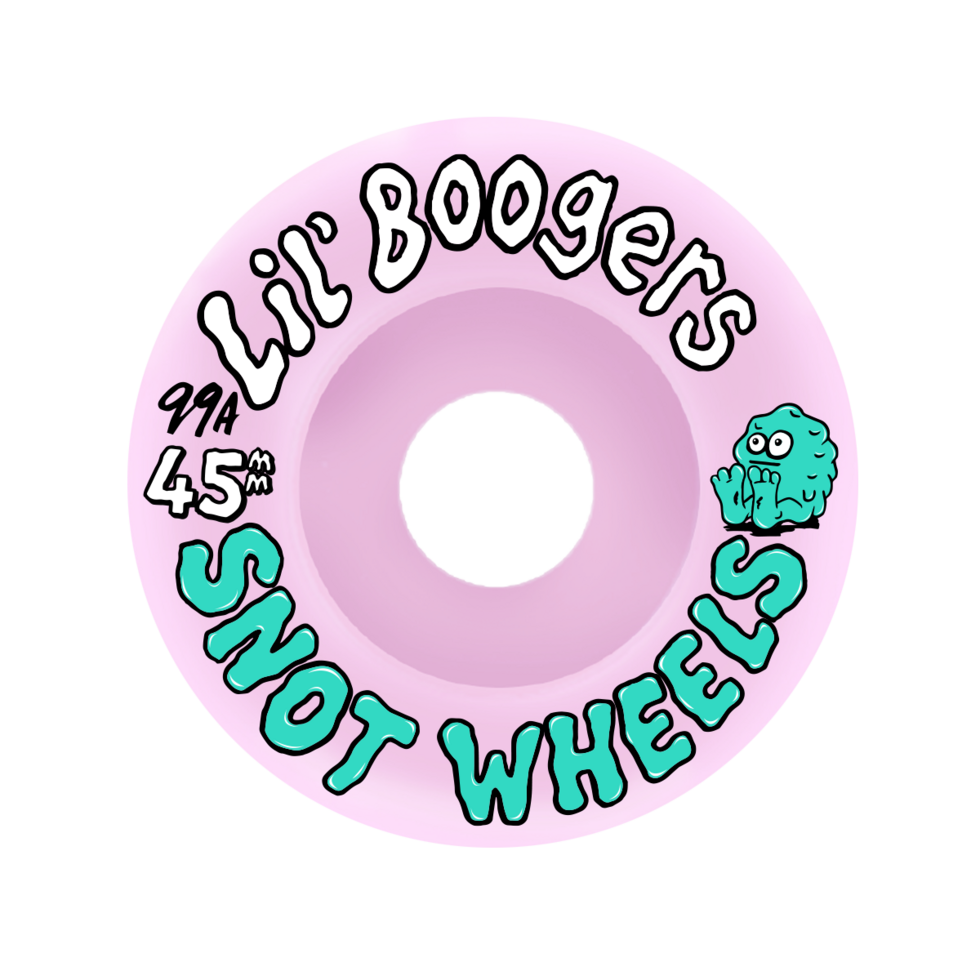 SNOT LIL BOOGERS PINK 45MM 99A (Set of 4) – Disrupt Skateshop