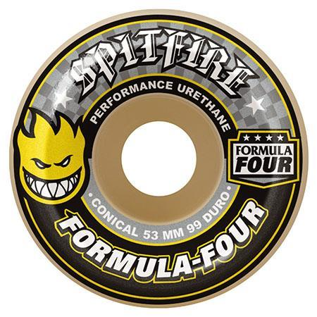 SPITFIRE FORMULA FOUR CONICAL 52MM 99D (Set of 4) – Disrupt Skateshop