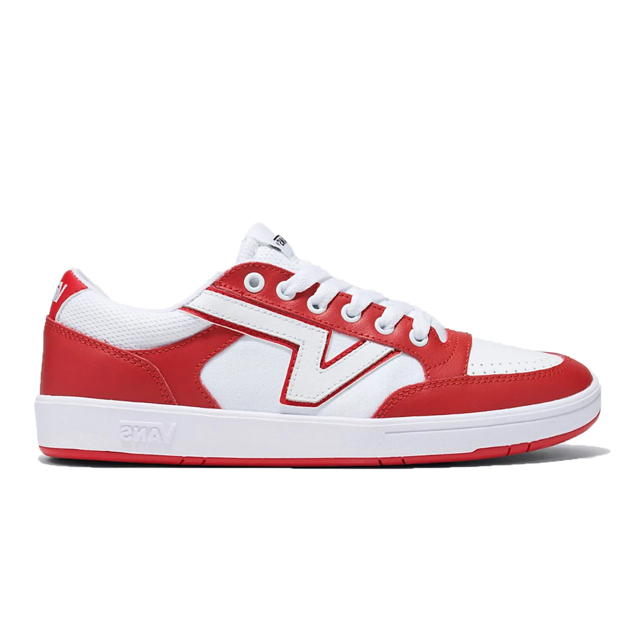 VANS LOWLAND Comfy Cush RED TRUE WHITE - VN0A7TNL6RT – Disrupt Skateshop